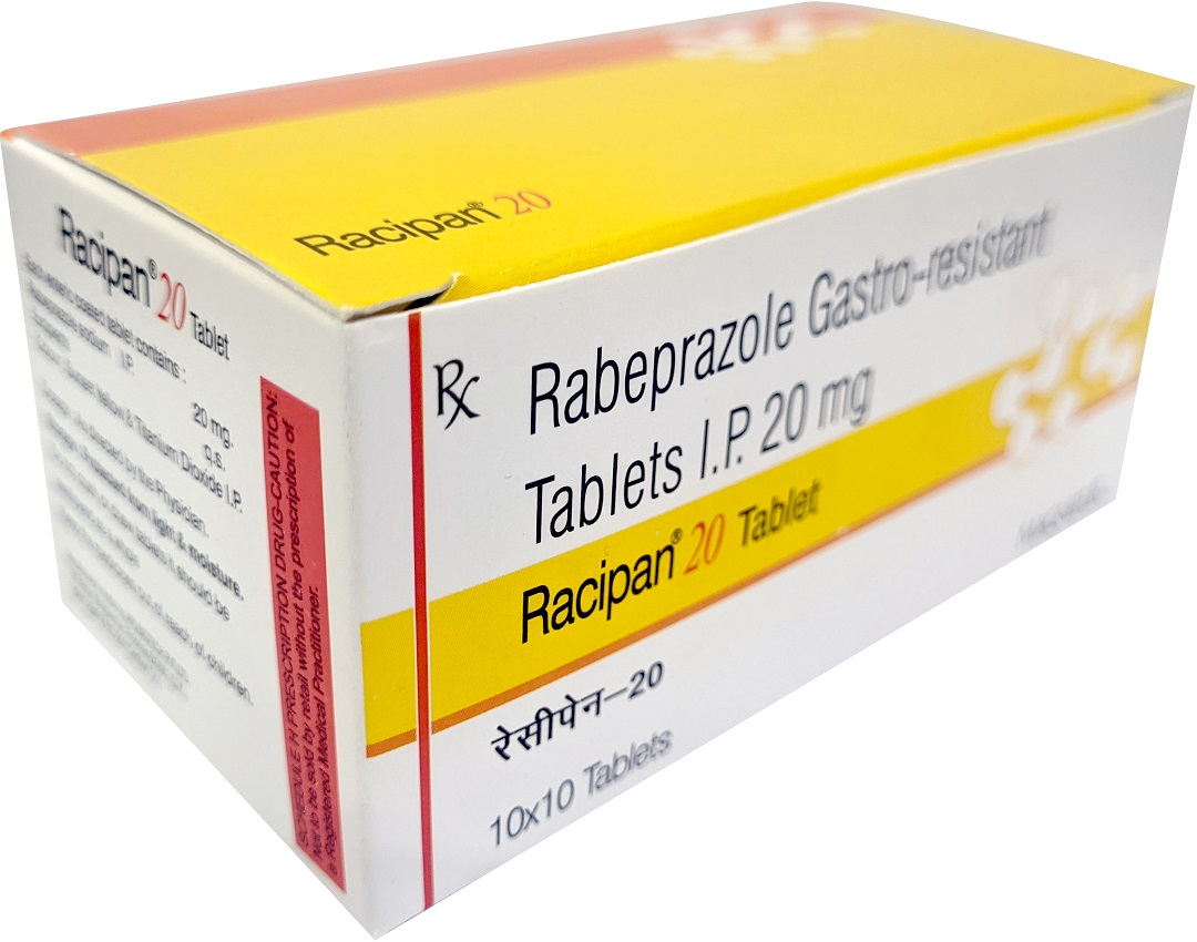 RACIPAN 20 : Rabeprazole 20 mg Tab