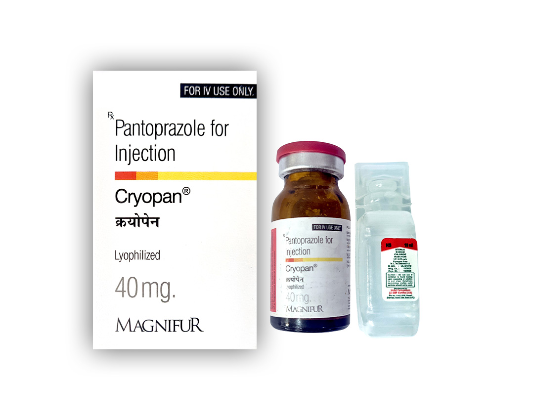 CRYOPAN I.V : Pantoprazole 40 mg I.V
