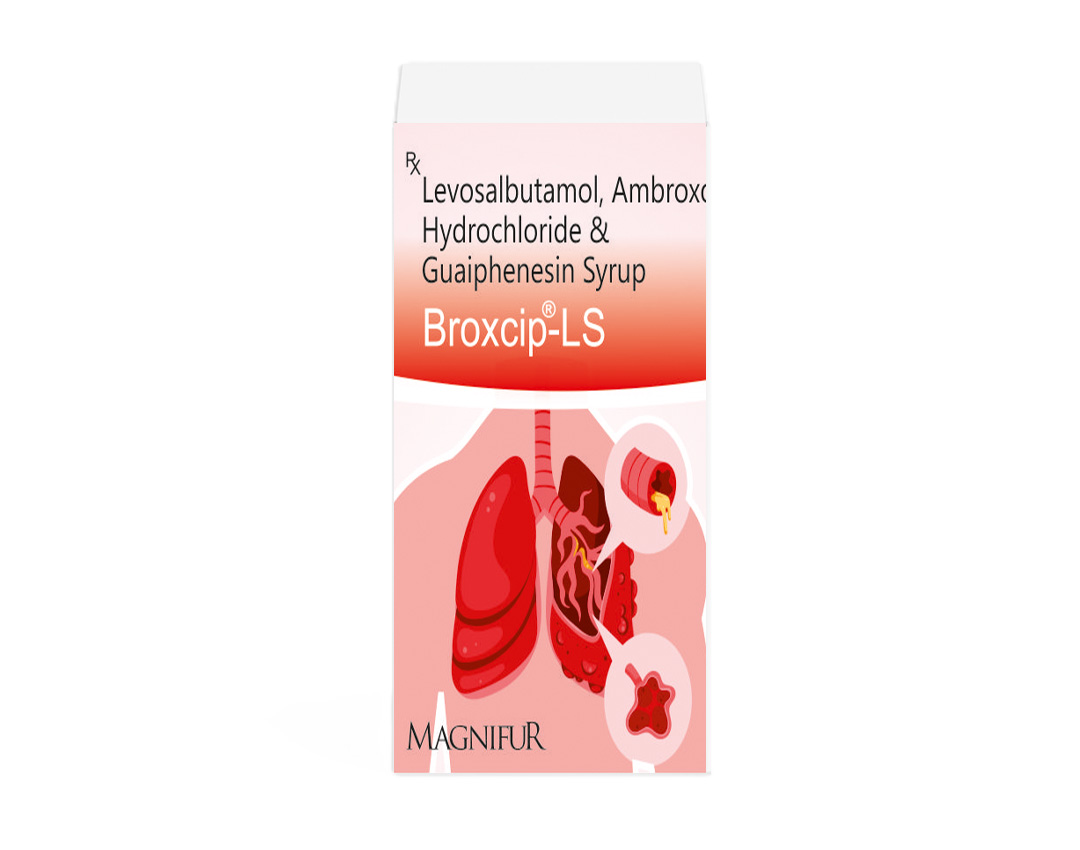 BROXCIP LS SYP:Uses, Price Levosolbutamol + Ambroxol